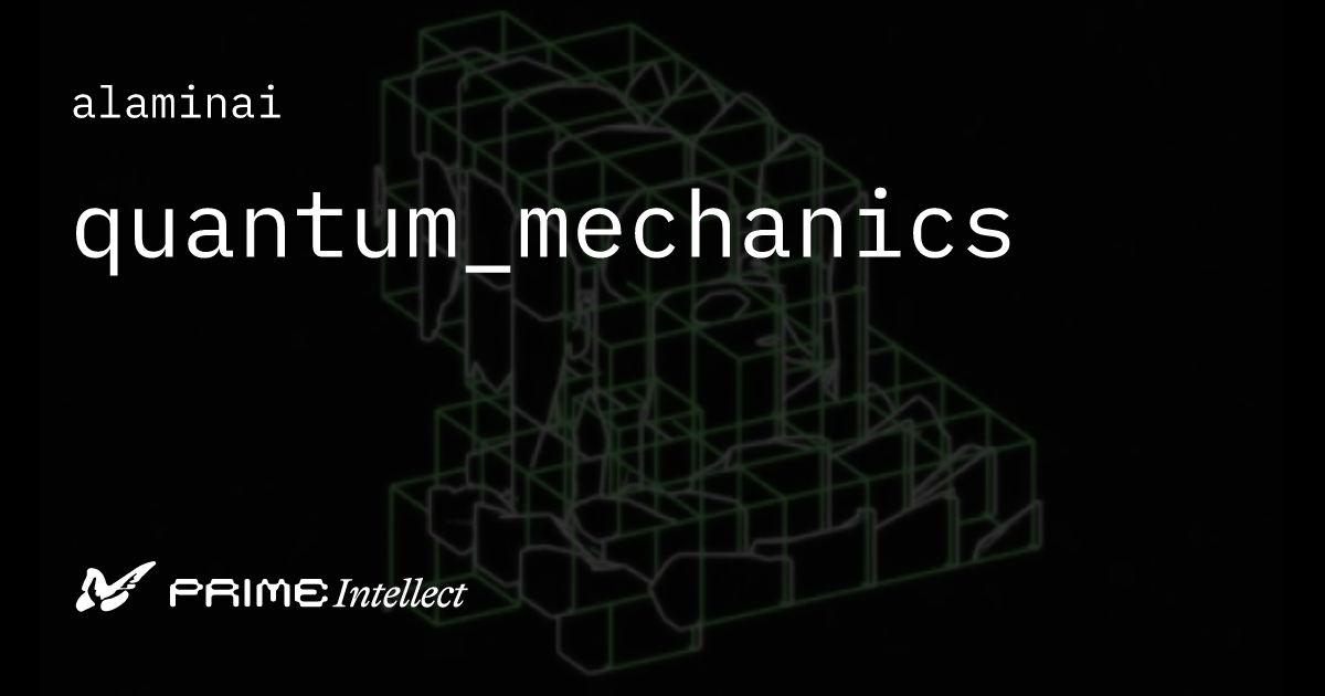 quantum_mechanics | Prime Intellect