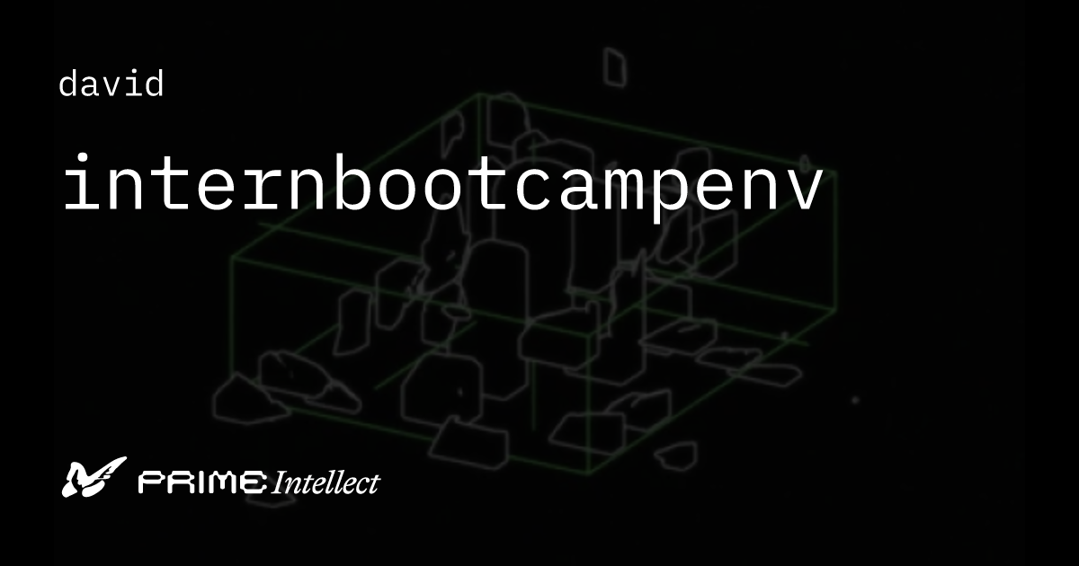 internbootcampenv | Prime Intellect