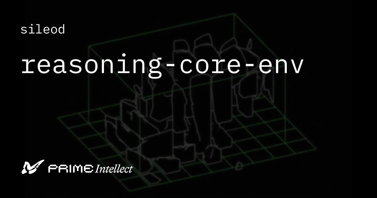 reasoning-core-env | Prime Intellect