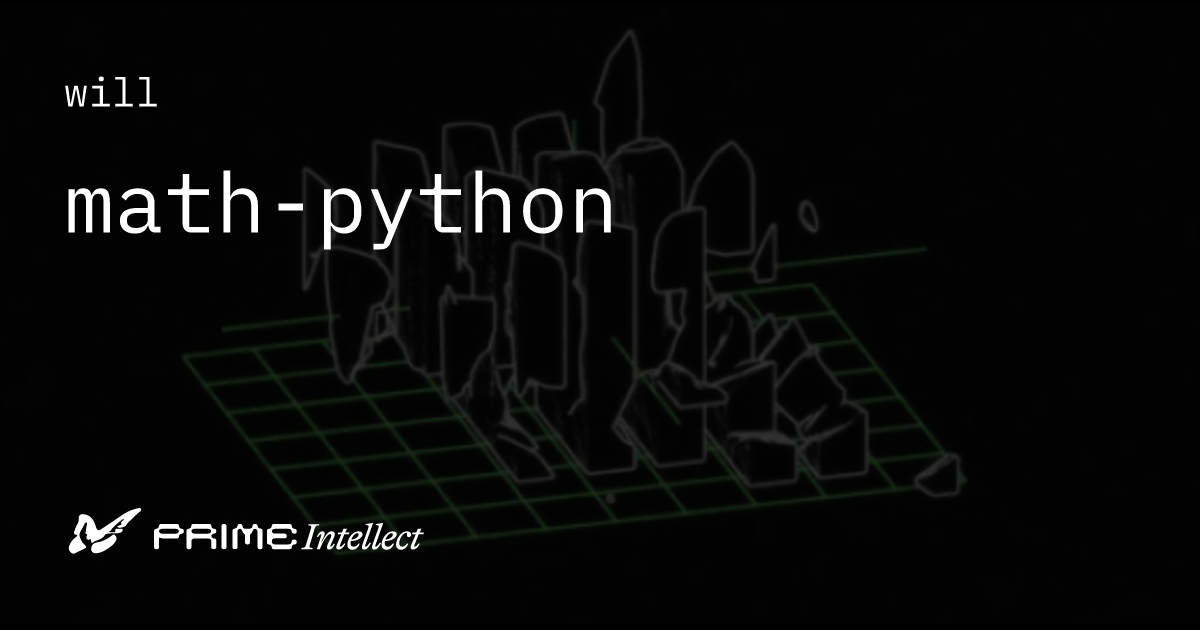 math-python | Prime Intellect
